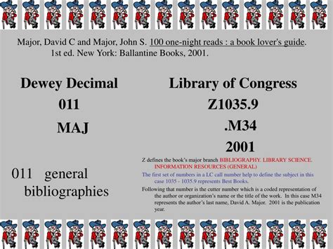 Ppt High School Lesson Dewey Decimal System Library Of Congress Powerpoint Presentation Id