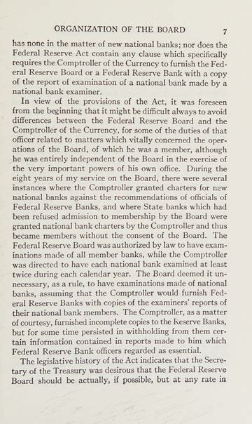 The Formative Period Of The Federal Reserve System During The World