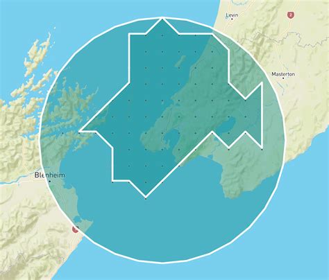 generating land constrained geographical point grids with postgis