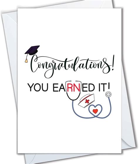 Nursing School Graduation Card