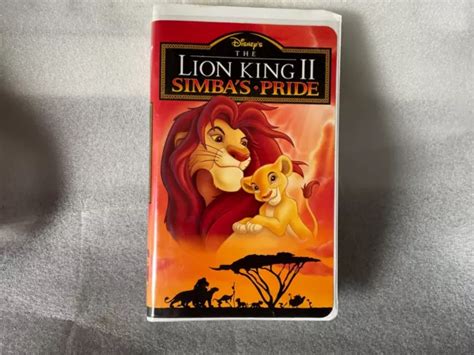 DISNEY S THE LION King Ii Simba S Pride Vhs Movie PicClick UK