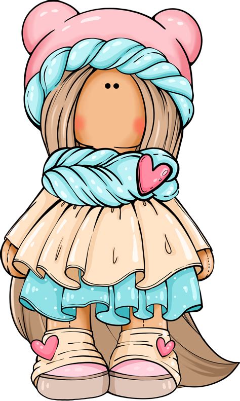 Pin De Mundo Illustration En Dolls Varias 🦄 Muñecas Caricatura Pegatinas Bonitas Imagenes