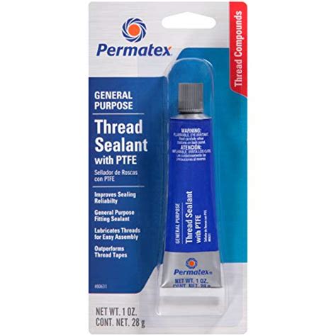 Permatex 80633 12pk Thread Sealant With Ptfe 16 Oz Pack Of 12 The