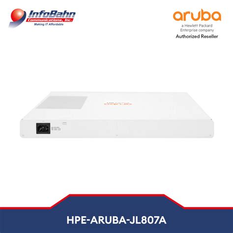 HPE Aruba Instant On 1960 24G 20p Class4 4p Class6 PoE 2XGT 2SFP 370W Switch JL807A Infobahn