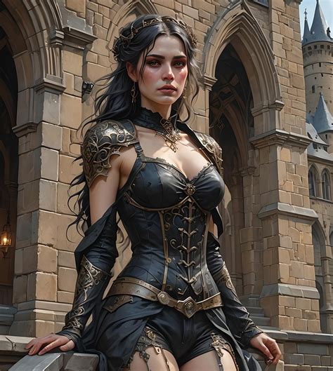 Download Ai Generated Woman Goth Royalty Free Stock Illustration