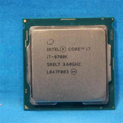 Intel Core I7 9700k 360ghz Lga1151socket H4 8 Core 16 Thread 12mb