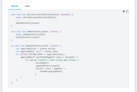 Android Deep Link Intent Return Unresolved Reference Stack Overflow