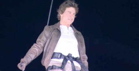 Tom Cruise Performs High Octane Stunts During Epic Olympic Finale Sports