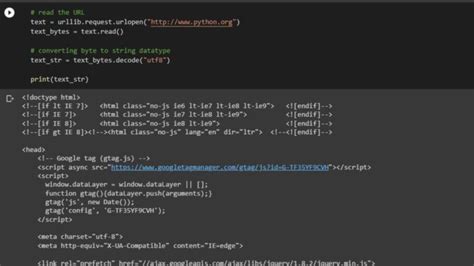 How To Read Html From A In Python Askpython