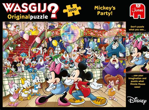 Wasgij Original Disney Mickeys Party 1000 Piece Jigsaw Puzzle