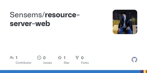 Github Sensemsresource Server Web