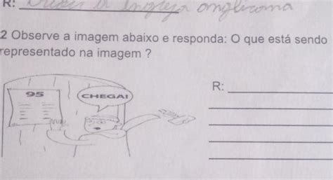 2 Observe A Imagem Abaixo E Responda O Que Está Sendorepresentado Na
