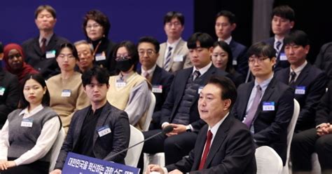 尹 대통령 대전 세계적 첨단과학도시로 커가도록 지원