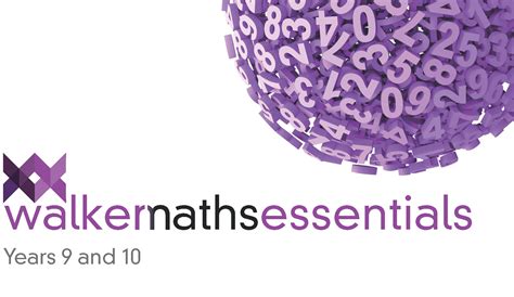 Walker Maths Essential Cengage Australia