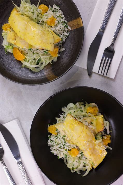 Delicately Baked Snapper Fillets Infused With Bright Mandarin Citrus