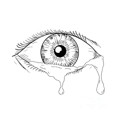 Bleeding Eye Drawing At Explore Collection Of