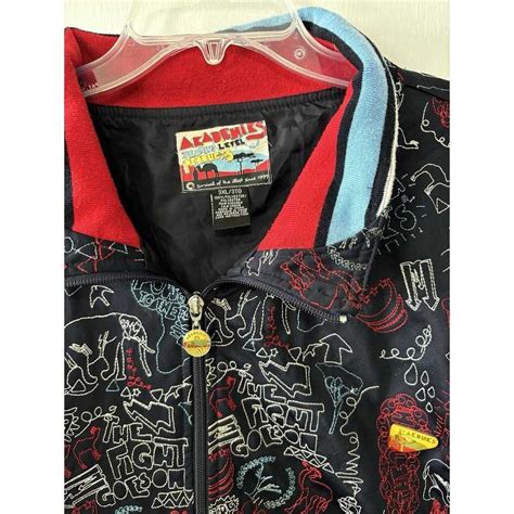 Rare Vintage Early 2000s Akademiks Navy Blue Baroque Gem