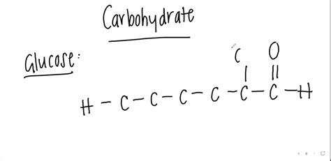 Solved What Is The Chemical Formula For The First Carbohydrate