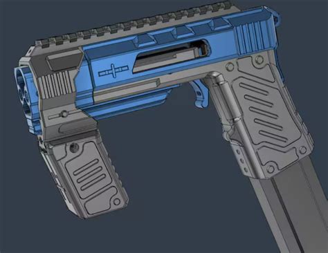 Stl File Nerf Gun String Gun Scrb 01 V3 🔫 ・model To Download And 3d