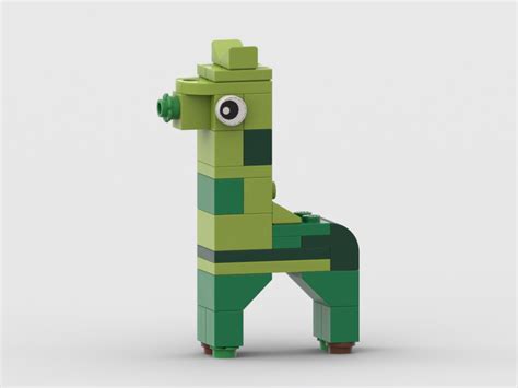 Lego Moc Giraffe 11007 By Kemubrix Rebrickable Build With Lego