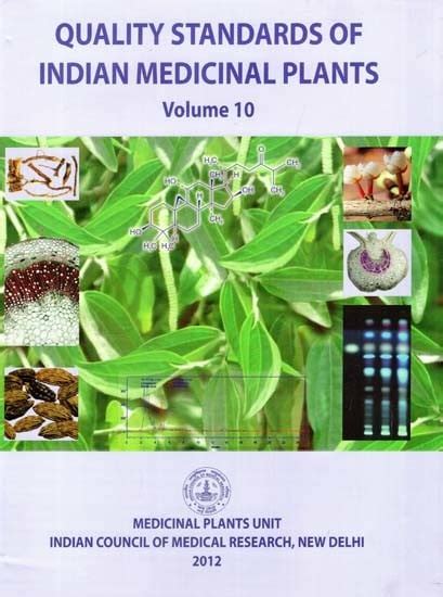 Quality Standards Of Indian Medicinal Plants Volume 10 Exotic India Art