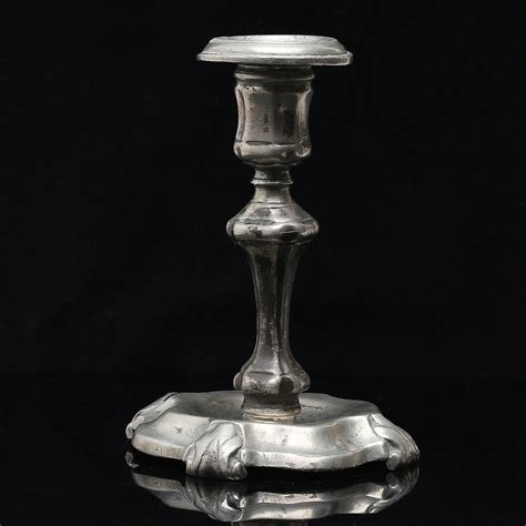 jonas ingemarsson ljusstake tenn senbarock göteborg 1741