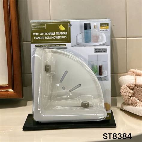 Wall Attachable Triangle Hanger For Shower Kits Stellar Essentials