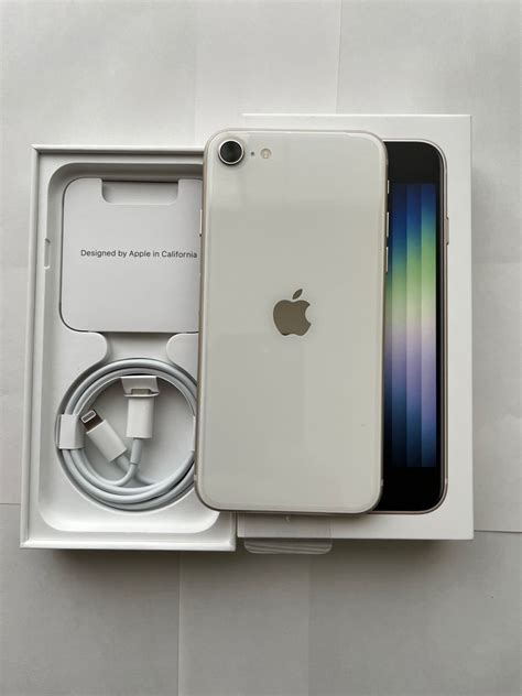 Iphone Se3 128gb スターライト Simフリー｜paypayフリマ