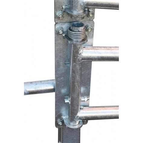 Extendable 2 Rails Anti Backing Gate For Animal Opening Or Corridor