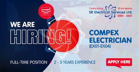 Compex Electrician Ex01 Ex04 Job Vacancy Sr Electrical