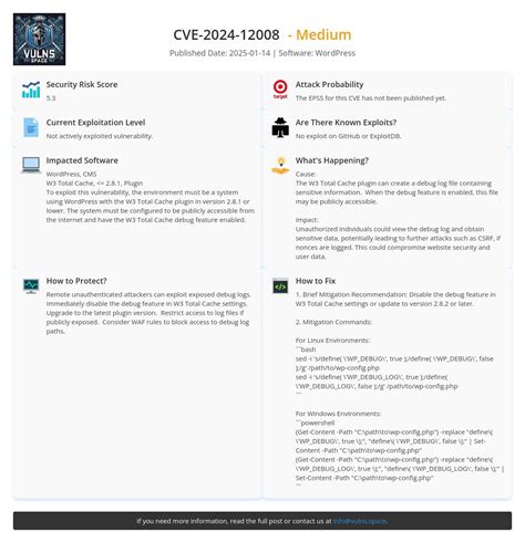 Vulnsspace On Linkedin Cve Cybersecurity Infosec Vulnerability Technews Ai Automation
