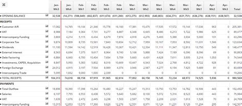 Liquidity Report Template Ablebionics