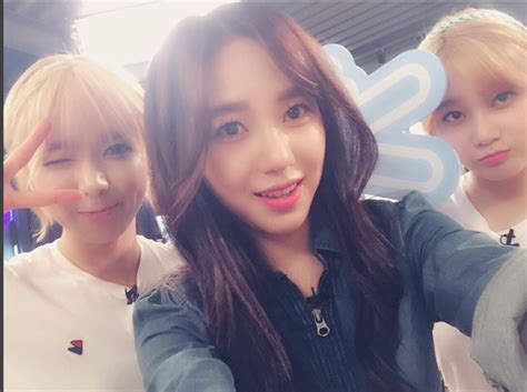 Aoa 민아 부탁해요 엄마 초아 유나와 깜찍한 ‘요정 인증샷 눈길 전자신문