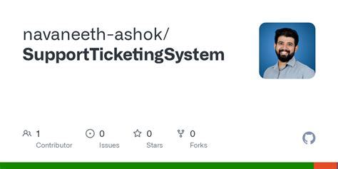 Github Navaneeth Ashok Supportticketingsystem
