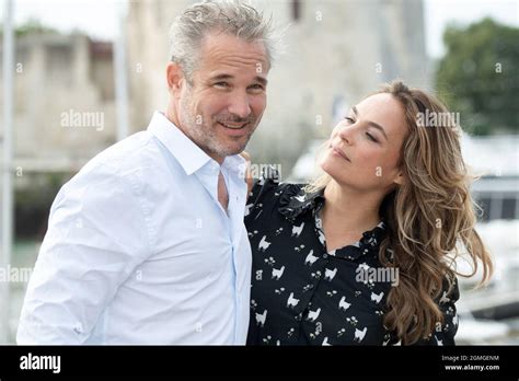 Melanie Maudran And Fabrice Deville Attend Un Si Grand Soleil Photocall