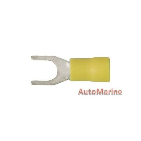 Yellow Fork Terminal 64mm 10 Pieces Automarine