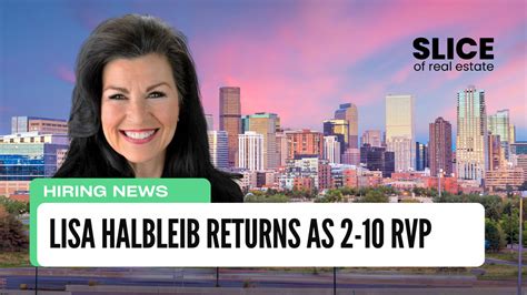 Lisa Halbleib Returns As 2 10 Rvp