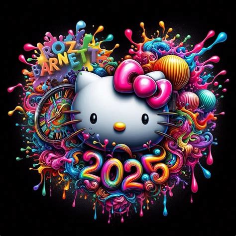 2024 Hello Kitty Hello Kitty 2025 Lisa Frank Angel Kitty Miss Kitty