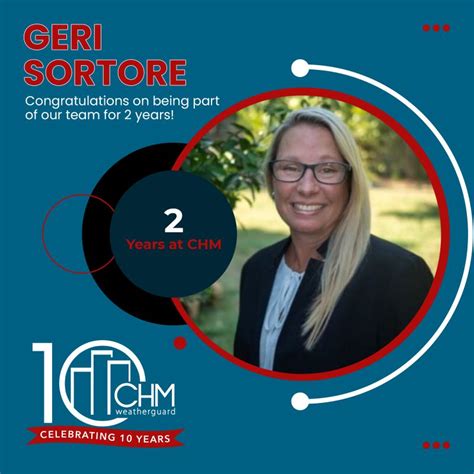 Chm Weatherguard On Linkedin Wed Like To Recognize Geri Sortore