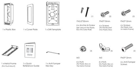 Grandstream Gds In Wall Mounting Kit User Guide