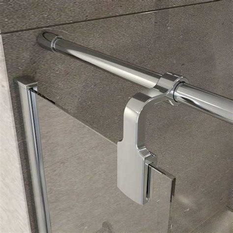 Luxway Poseidon 60 In W X 59 In H Fixed Frameless Splash Panel And