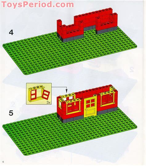 Lego 545 1 Build N Store Chest 5 Plus Instructions And Parts List