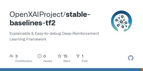 GitHub OpenXAIProject Stable Baselines Tf Explainable Easy To Debug Deep Reinforcement