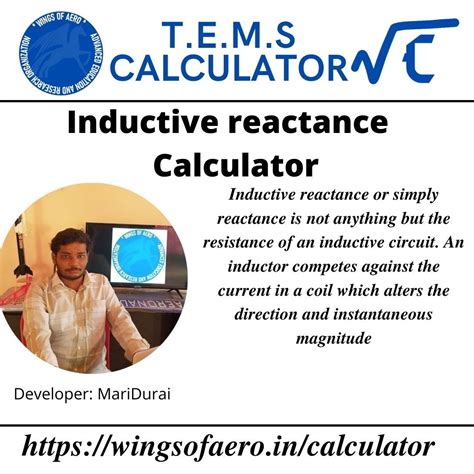 Inductive Reactance Or Simply Reactance Is Not Anything But The Resistance… Todo Calculator