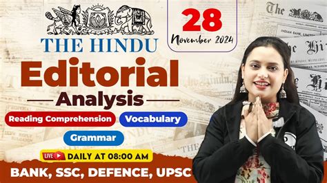 The Hindu Analysis 28 November 2024 Hindu Editorial Today Vocab