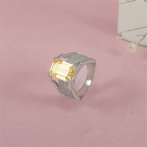 Anya Magnificent Silver Cz Ring Pp Jewellers