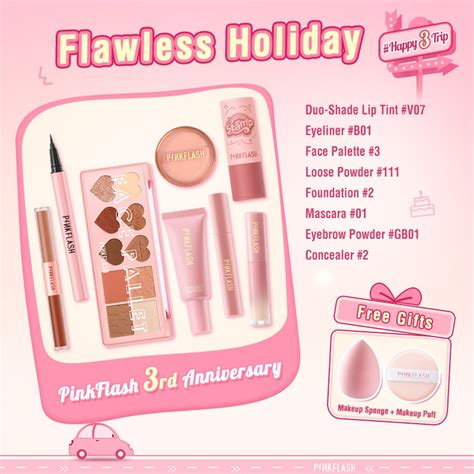 Jual Pinkflash Ohmycolor 1 Anniversary Face Makeup Set Makeup Beauty