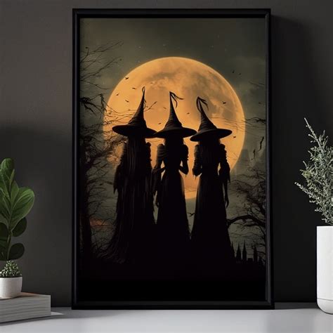 Witch Poster Etsy