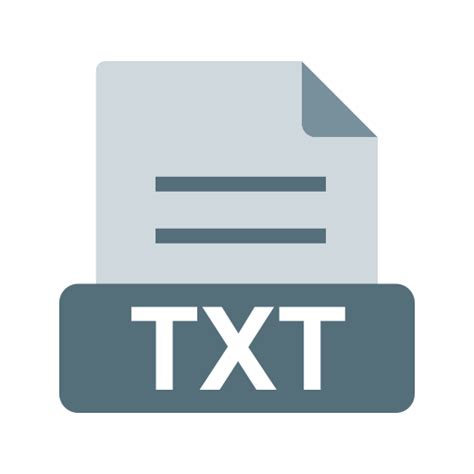 Extension File File Format Text Document Text File Txt Icon