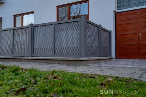 Moderné Hliníkové Ploty Ťahokov Sunsystem Sk